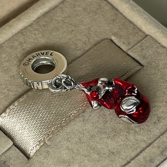 Pandora | Jewelry | Pandora Marvel Hanging Spiderman Dangle Charm ...